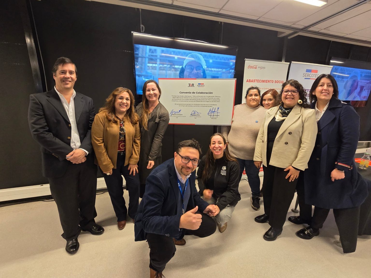 Sercotec y Coca-Cola Andina firman convenio para potenciar el crecimiento de las micro y ...